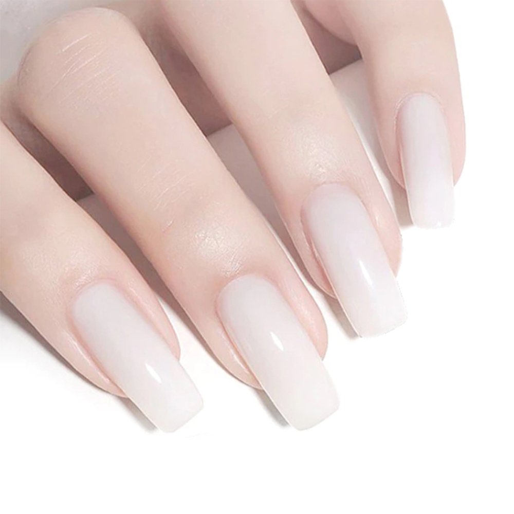 GLAM French White Gel | The Nail Art School